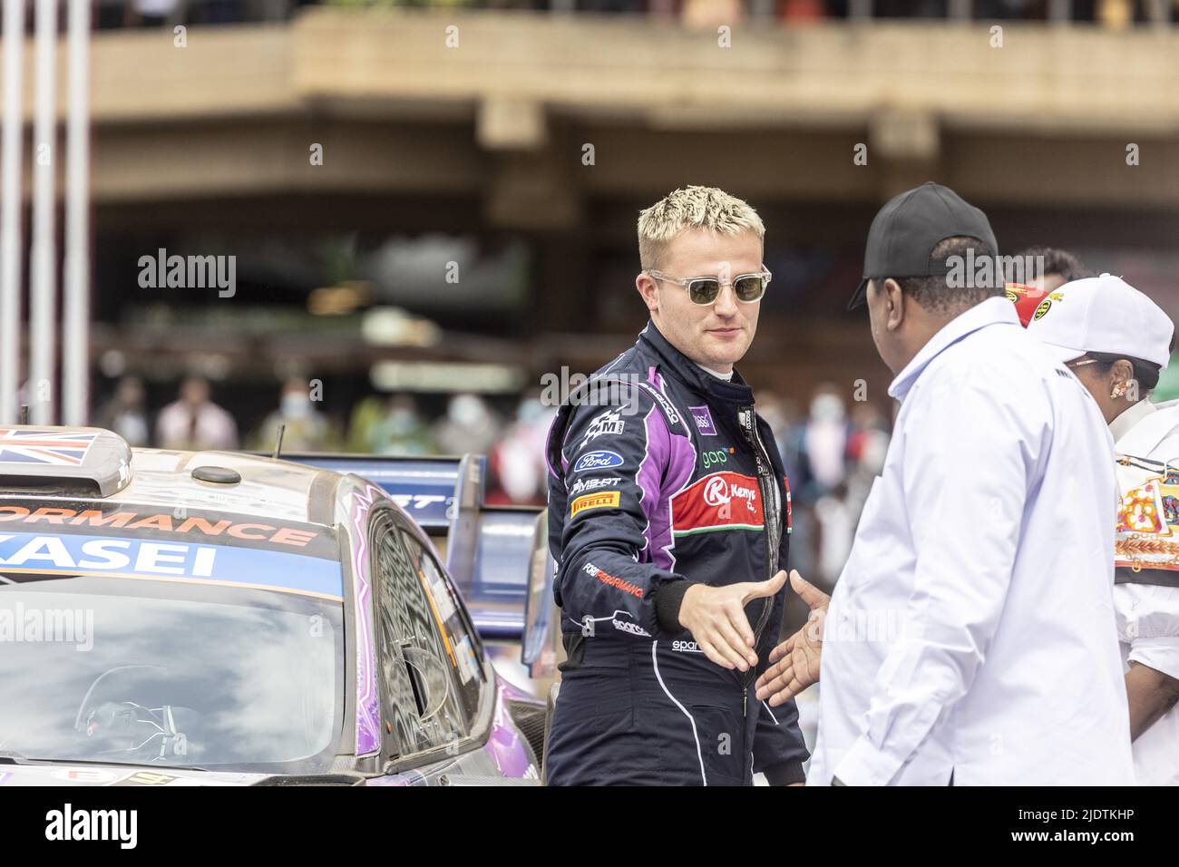 June 23, 2022, Rome, Kenya: GREENSMITH Gus (gbr), M-Sport Ford World ...