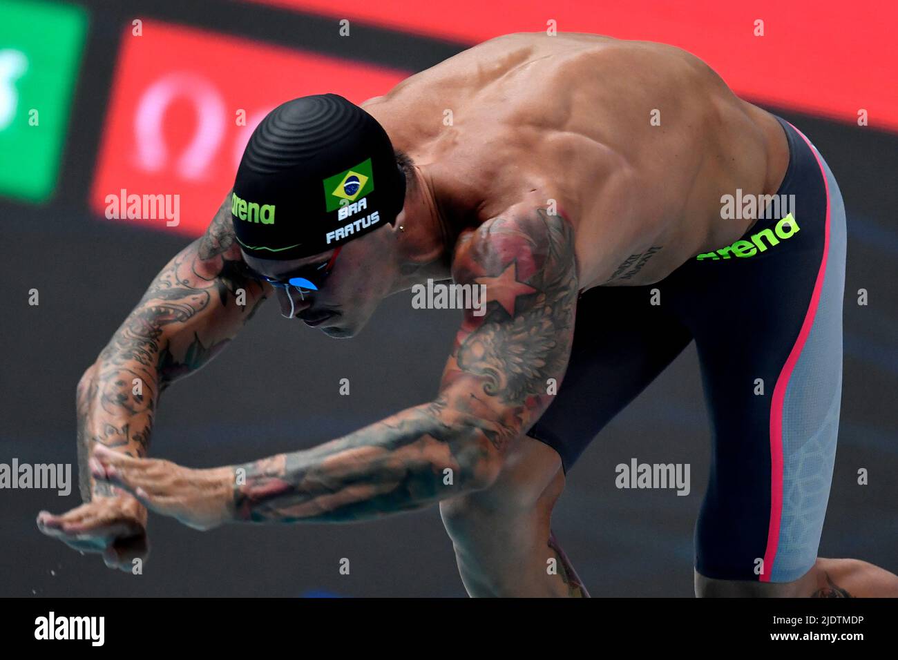 Budapest, Hungary. 23rd June, 2022. Bruno Giuseppe Fratus of Brazil ...