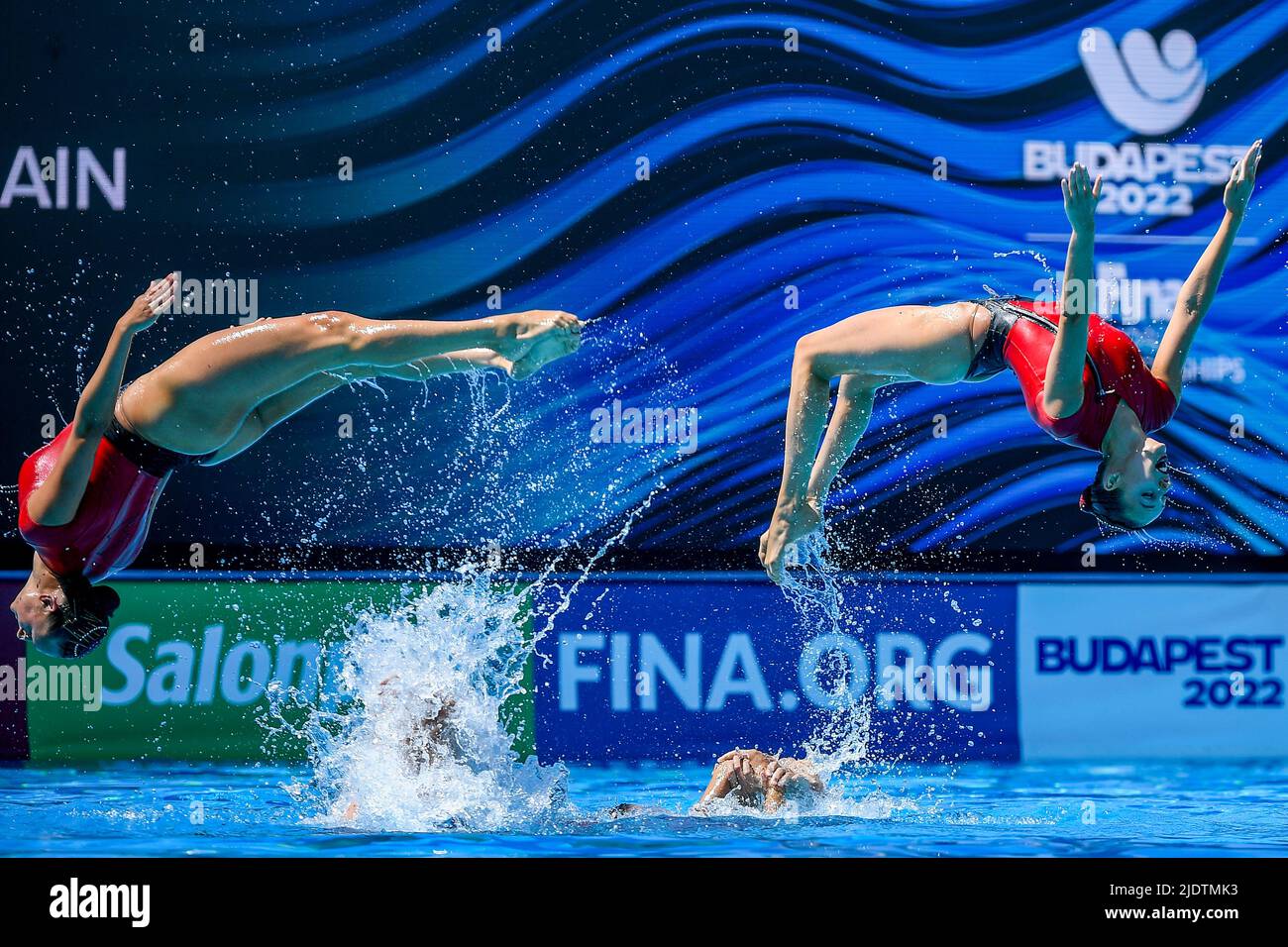 Team spain artistic swimming hi-res stock photography and images - Alamy
