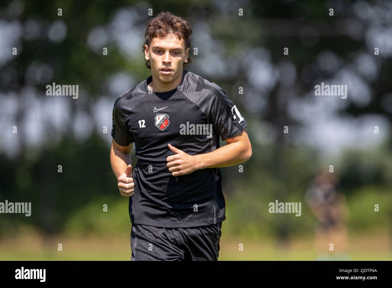 UTRECHT, NETHERLANDS - JUNE 23: Joshua Rawlins of FC Utrecht during the ...