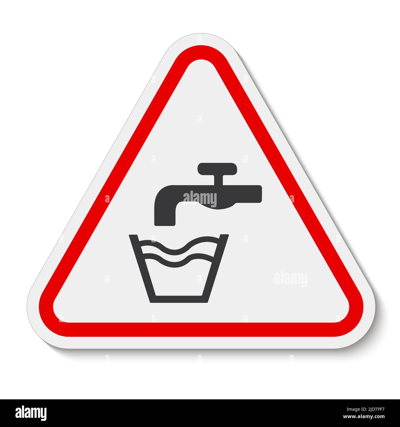 Not Drinking Water Symbol Sign Isolate On White Background,Vector ...