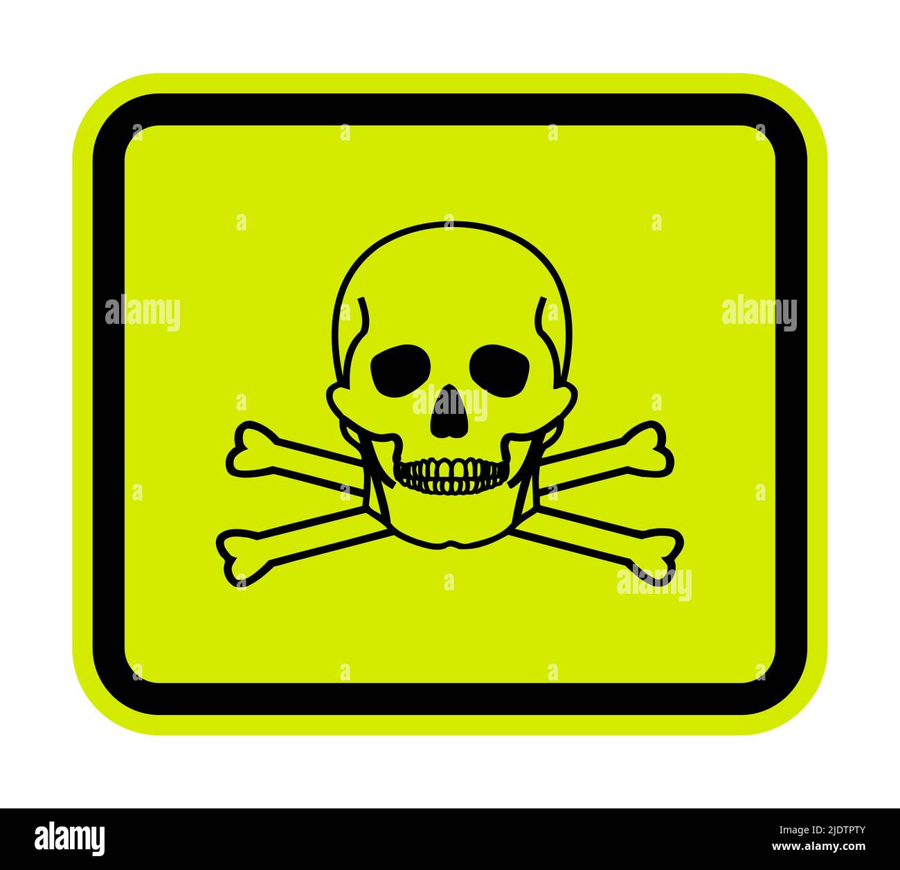 Toxic Material Symbol Sign Isolate On White Background,Vector ...