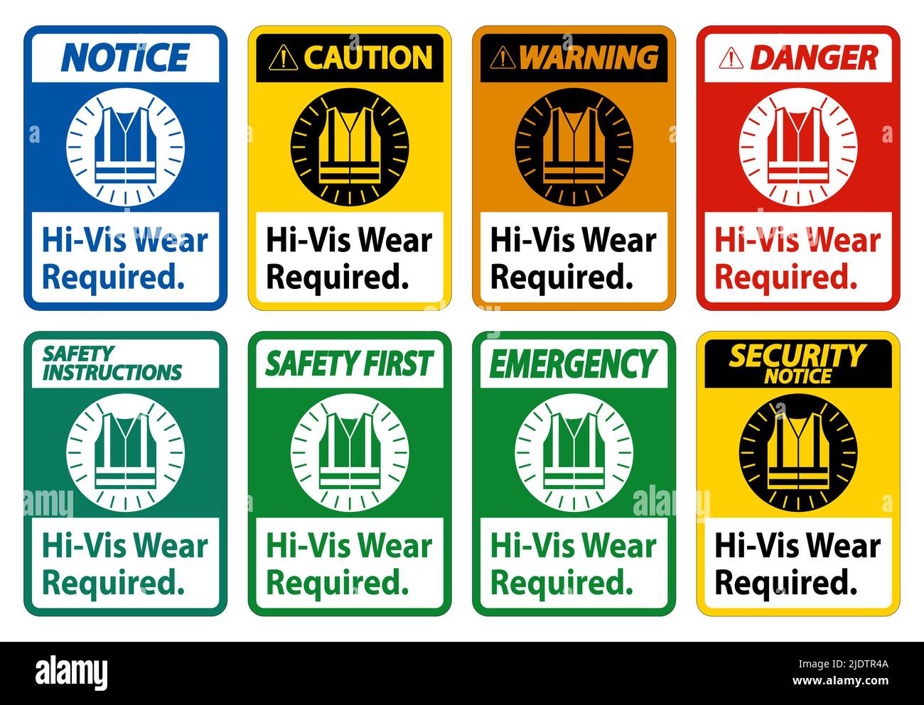 Safety hi vis icon Stock Vector Images - Alamy