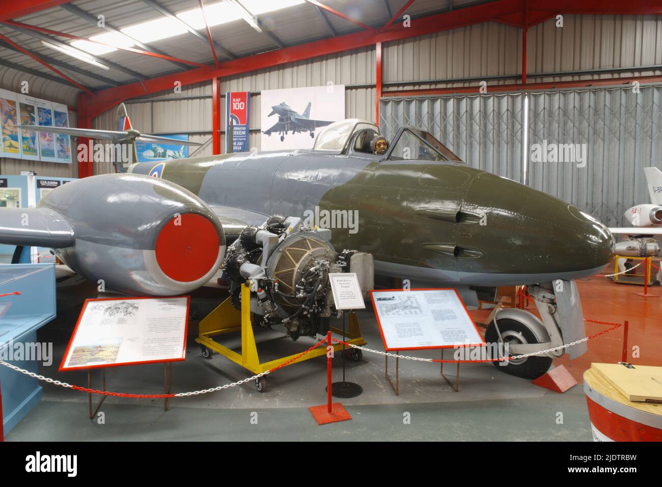 Gloster Meteor F4, EE531, Midlands Air Museum Stock Photo - Alamy