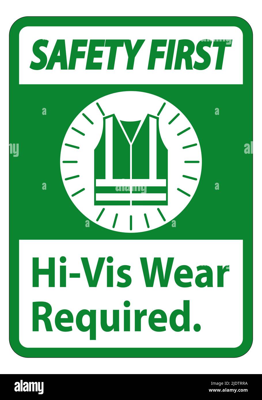 Safety hi vis icon Stock Vector Images - Alamy