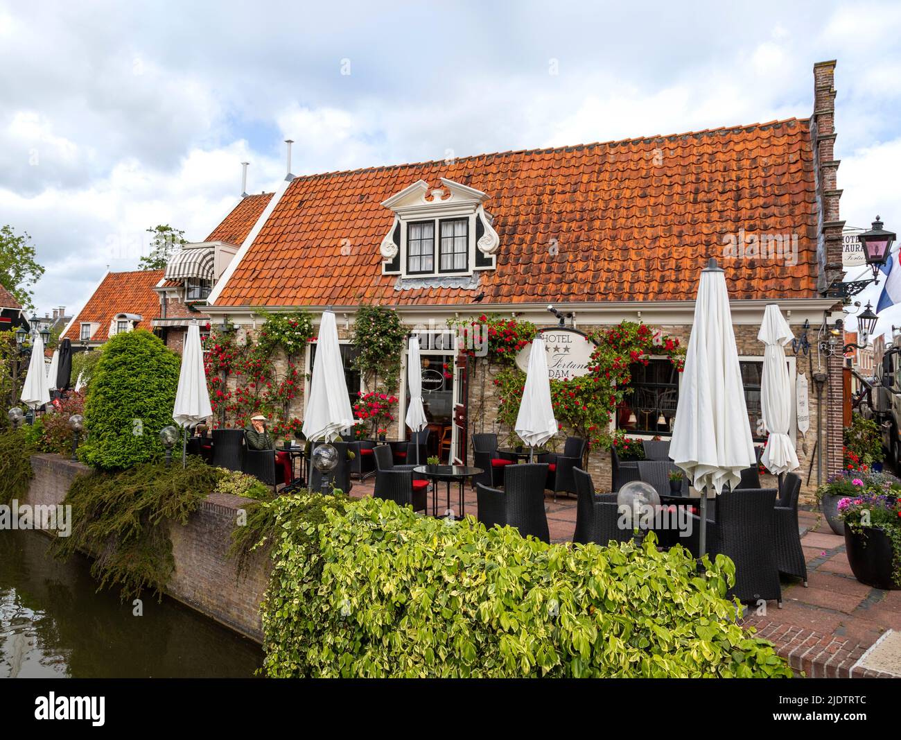 Hotel and restaurant, called De Fortuna, a local landmark in the ...