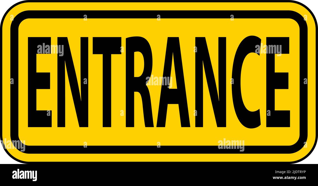 Modern empty shop entrance Stock Vector Images - Alamy