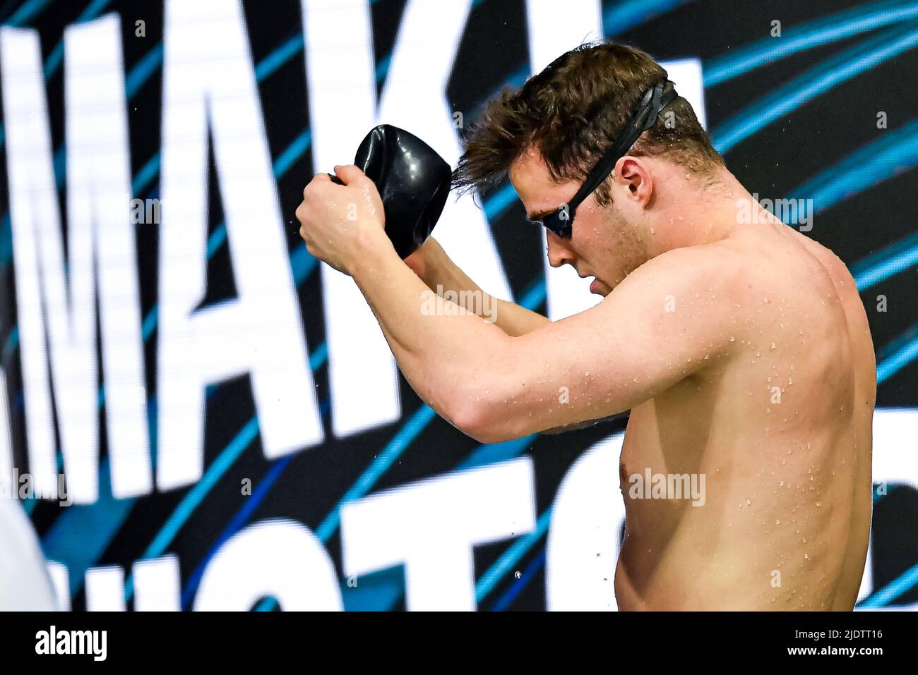 Budapest, Hungary. 23rd June, 2022. BAIN Calum IRL50m Freestyle Men ...