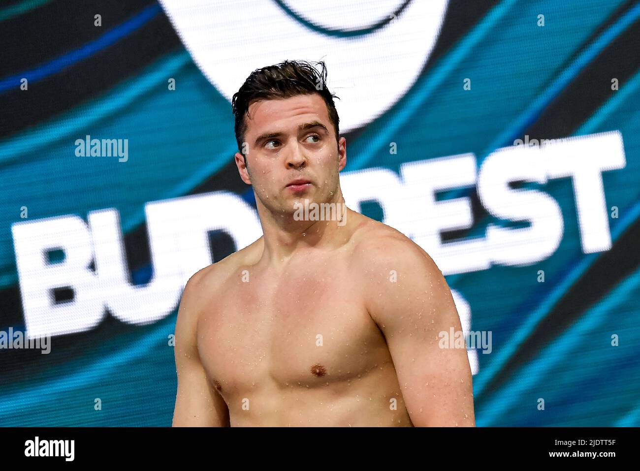 Budapest, Hungary. 23rd June, 2022. BAIN Calum IRL50m Freestyle Men ...