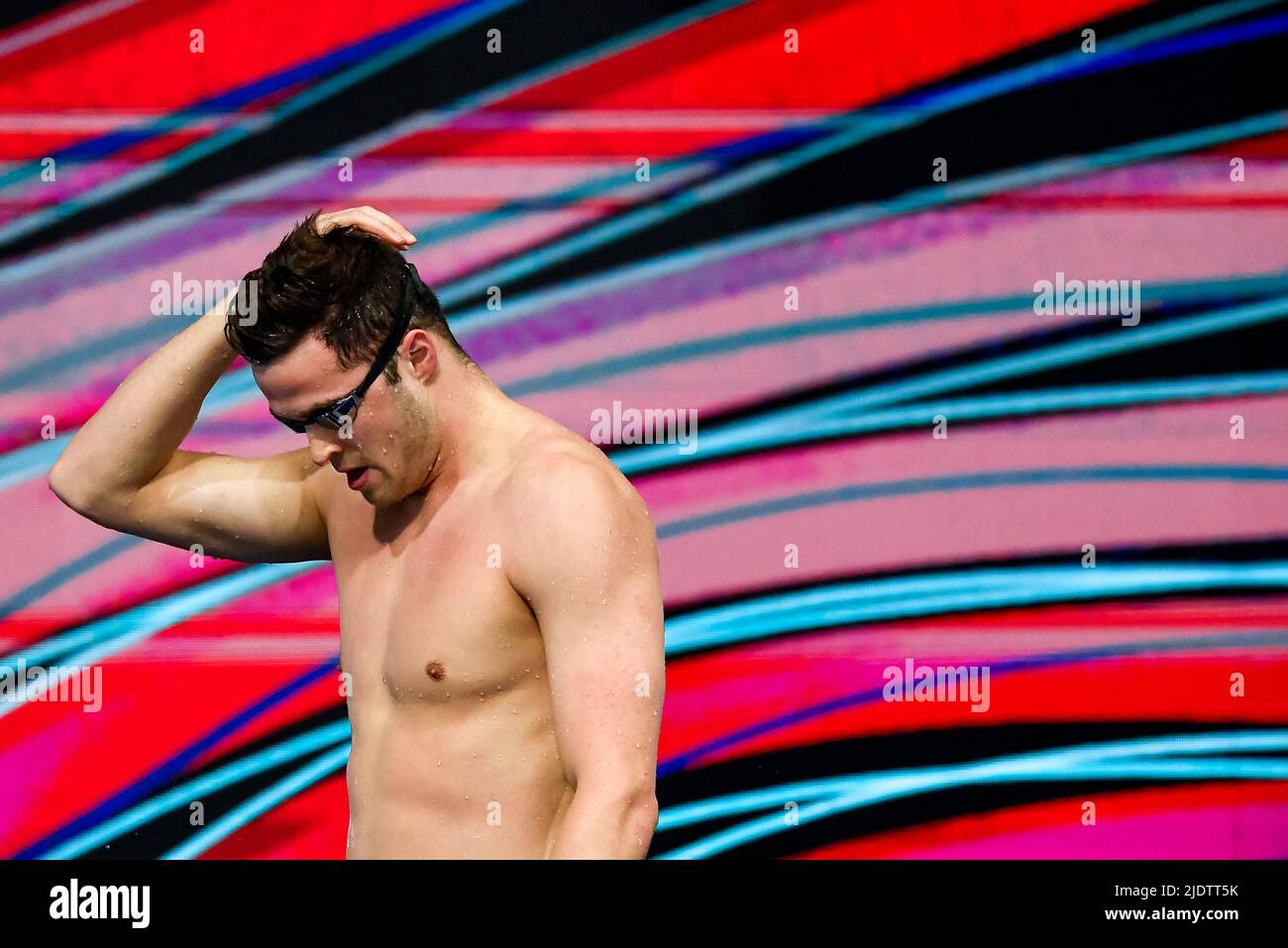 Budapest, Hungary. 23rd June, 2022. BAIN Calum IRL50m Freestyle Men ...