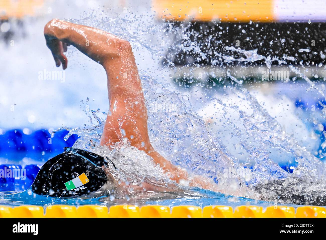 Budapest, Hungary. 23rd June, 2022. BAIN Calum IRL50m Freestyle Men ...