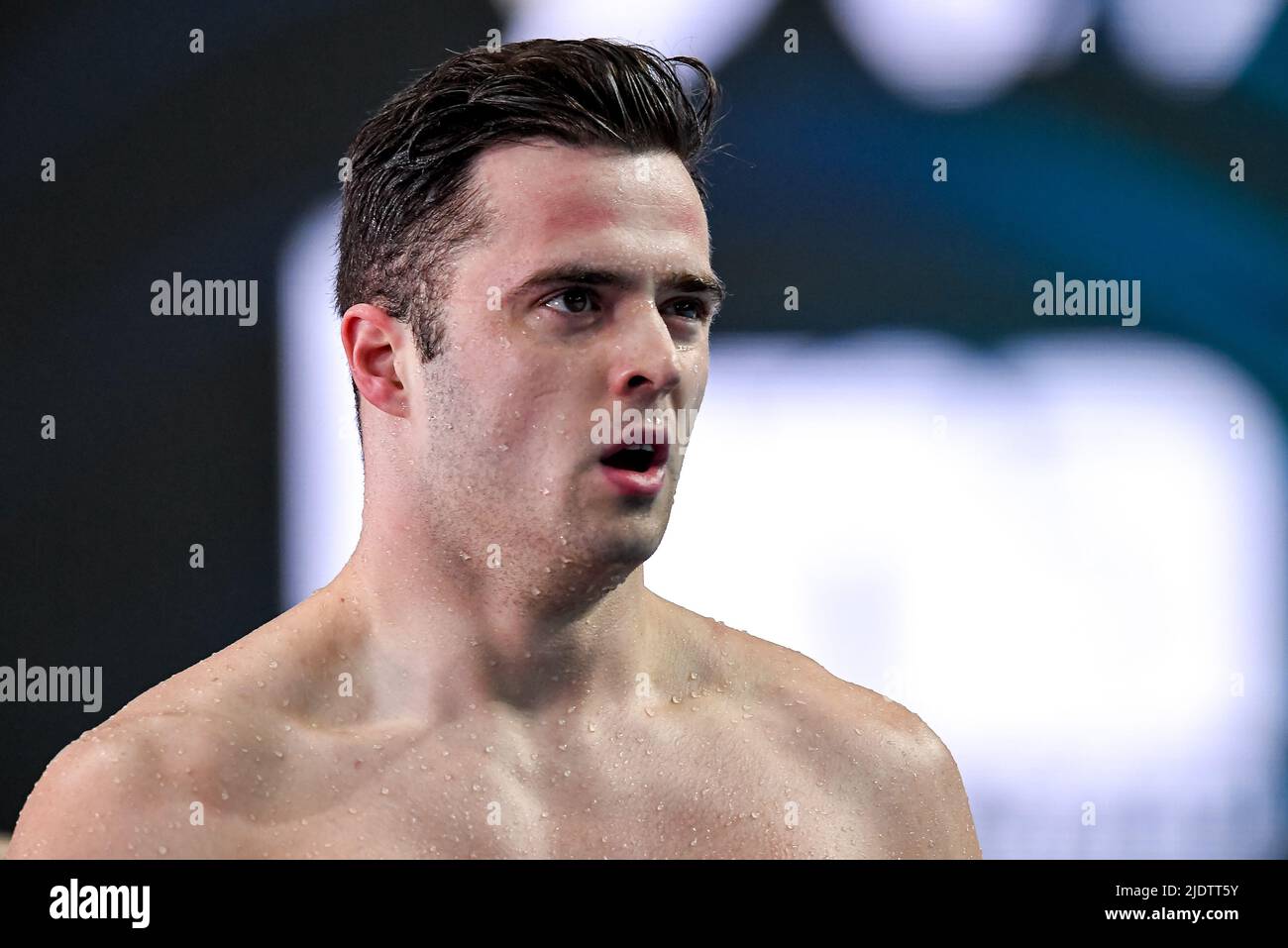 Budapest, Hungary. 23rd June, 2022. BAIN Calum IRL50m Freestyle Men ...