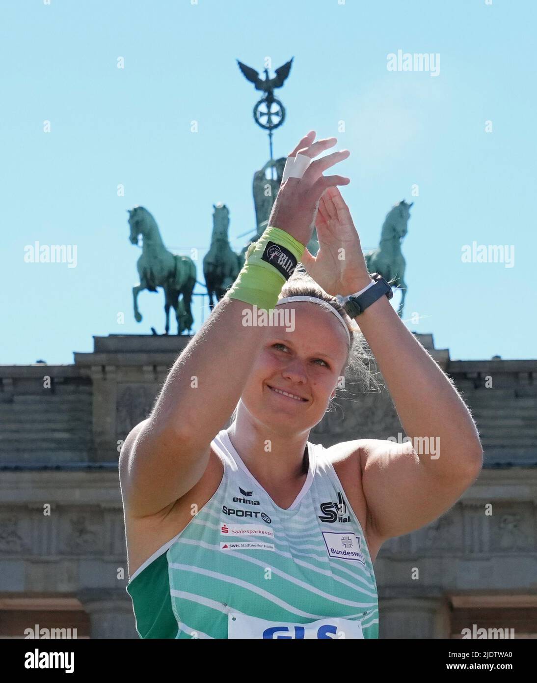 Berlin, Germany. 23rd June, 2022. Athletics: German championship ...