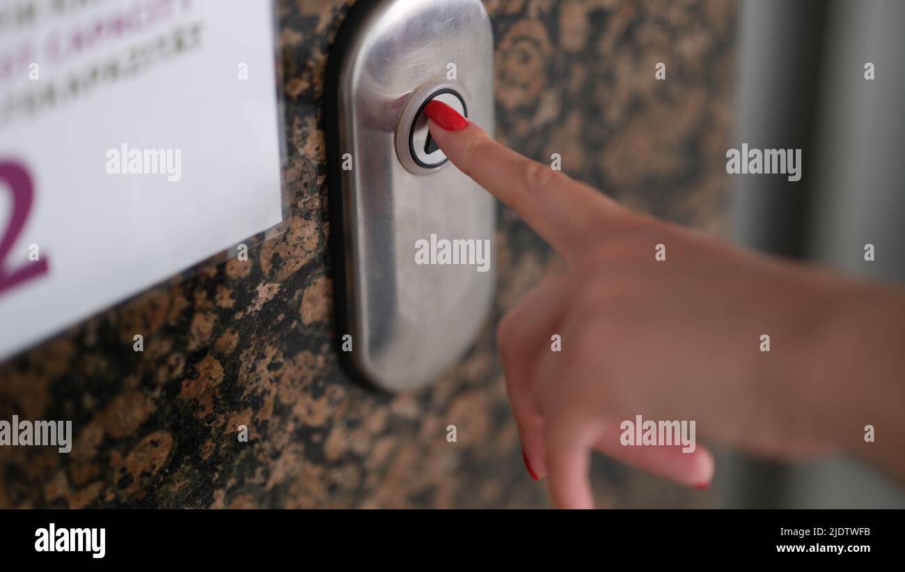 Elevator door close button hi-res stock photography and images - Alamy