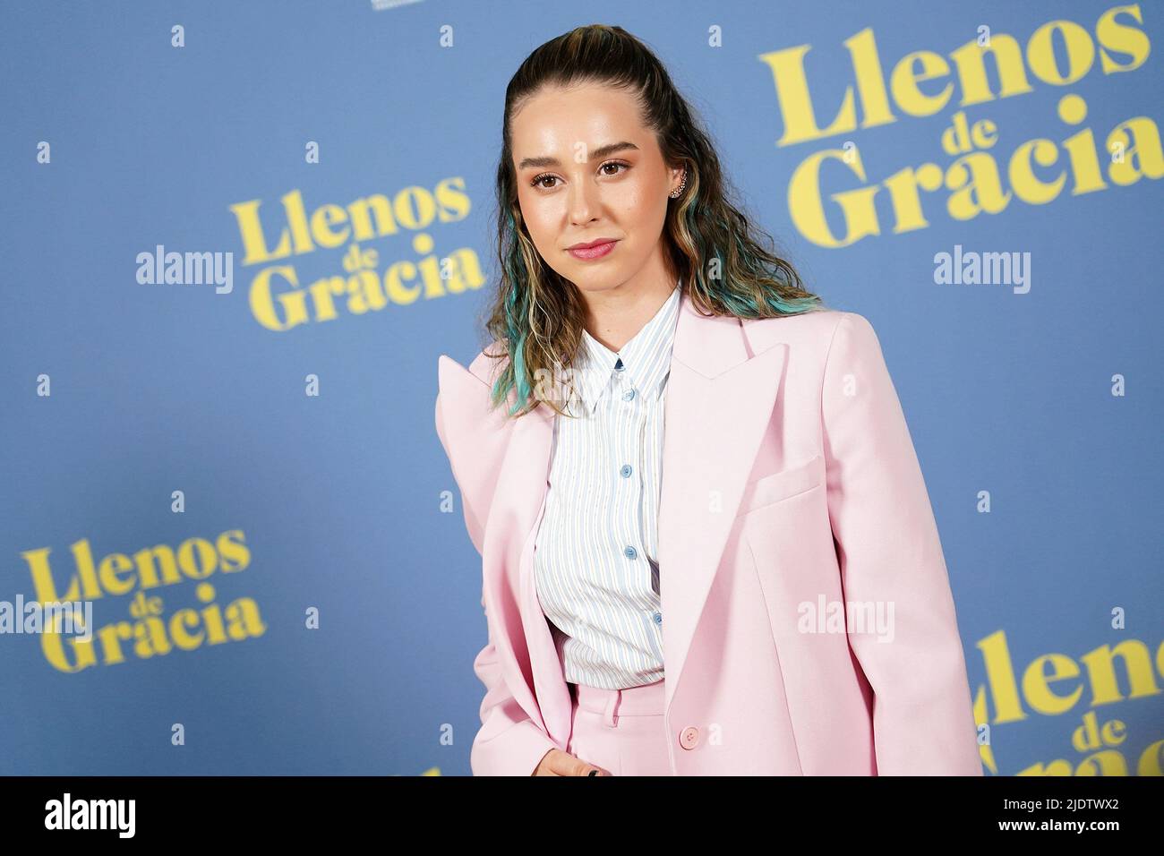 Spanish actress Paula Usero attends the presentation of the film ...
