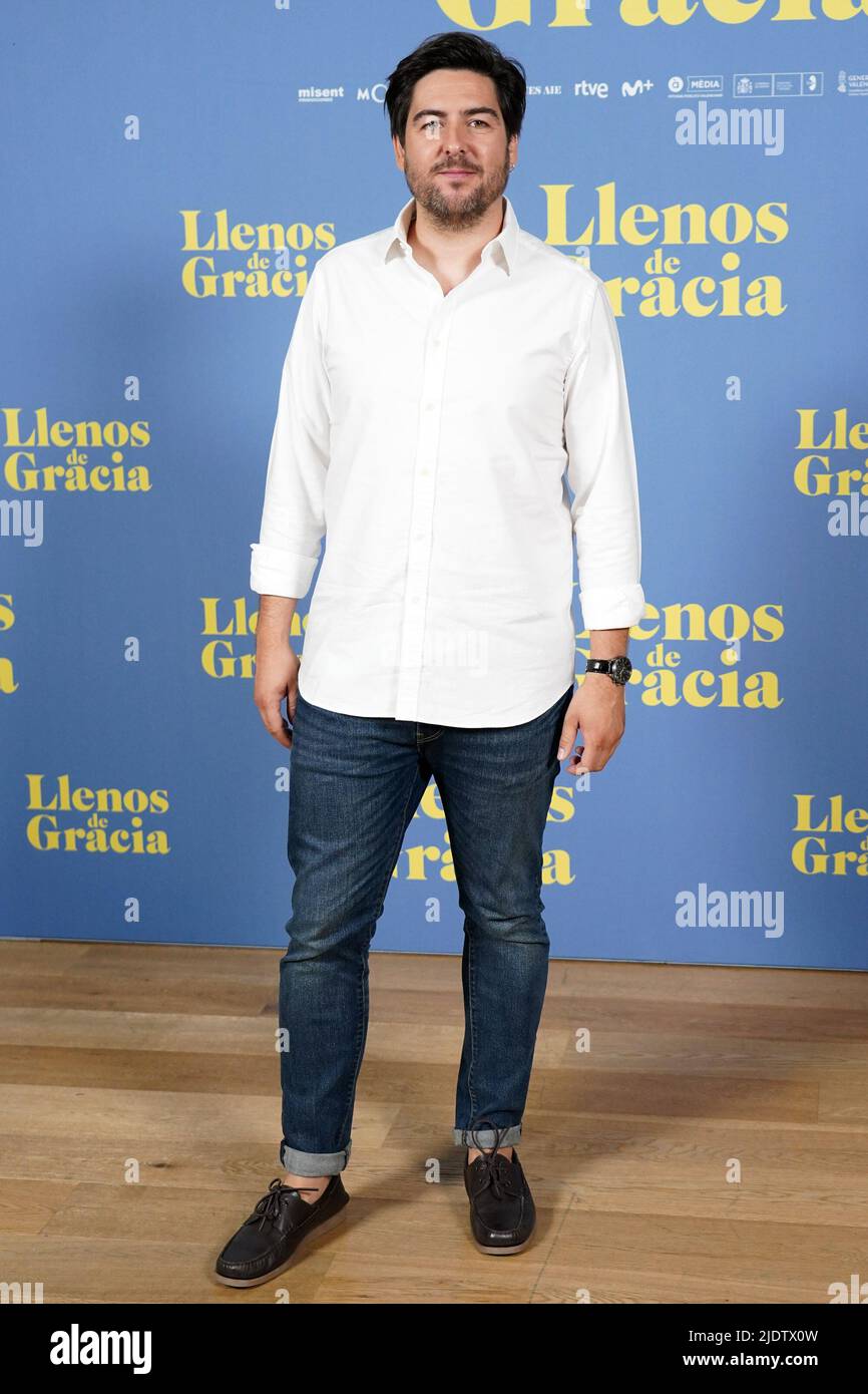 Spanish film director Roberto Bueso attends the presentation of the ...