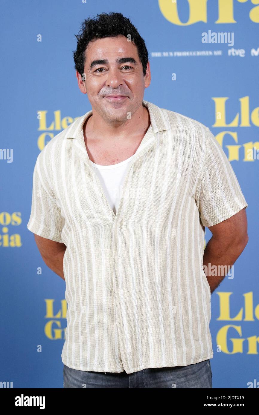 Spanish actor Pablo Chiapella attends the presentation of the film ...