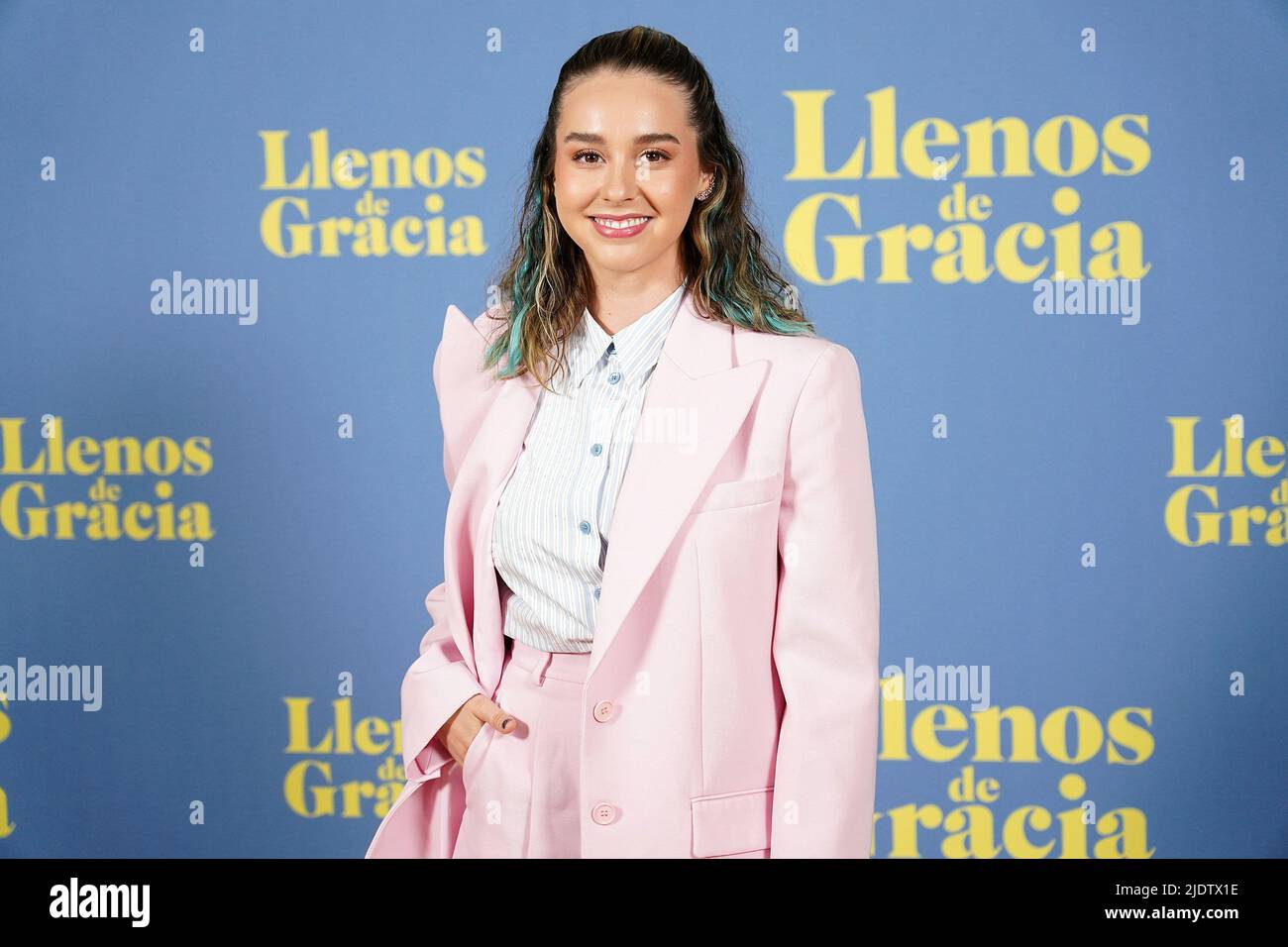 Spanish actress Paula Usero attends the presentation of the film ...