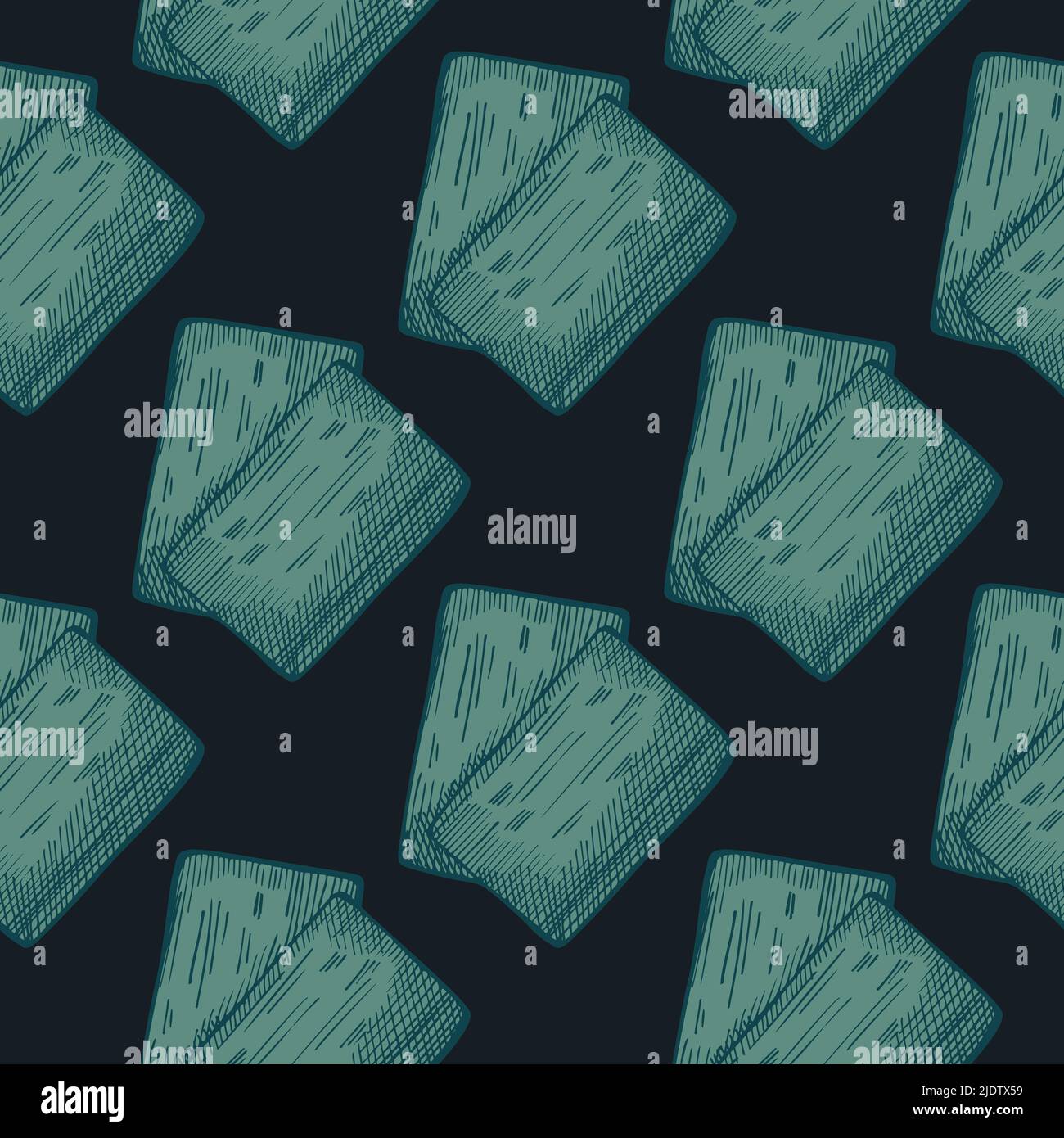 Football cards engraving seamless pattern. Vintage background sport ...