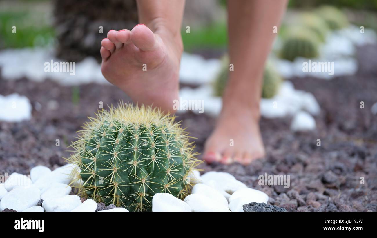 Foot woman calluses hi-res stock photography and images - Alamy