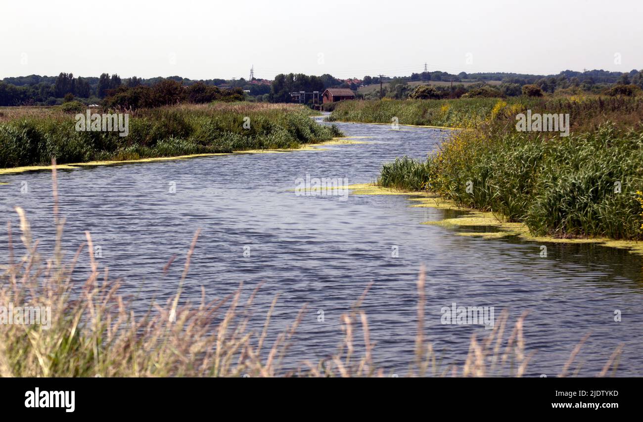View of Roaring Gutter Dyke, in the Lydden Valley, looking towards ...