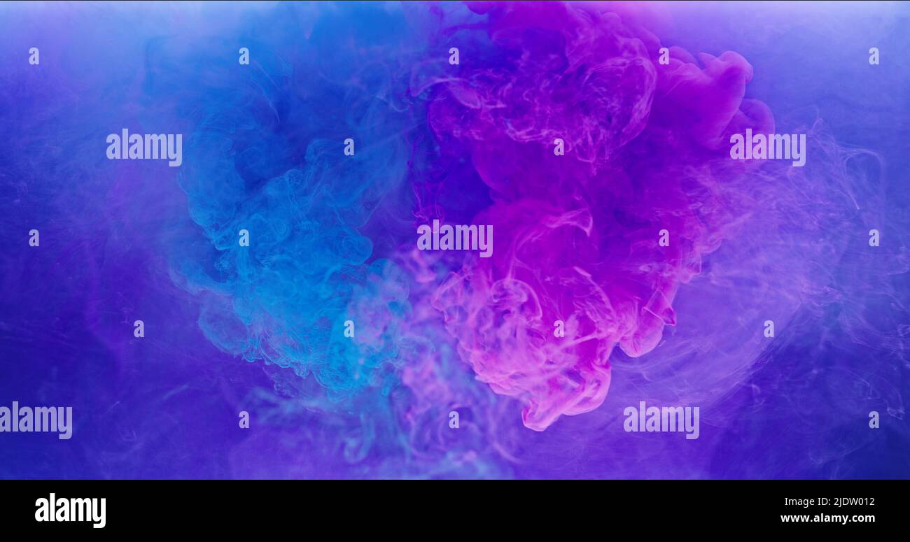 color smoke texture ink water flow pink blue vapor Stock Photo - Alamy