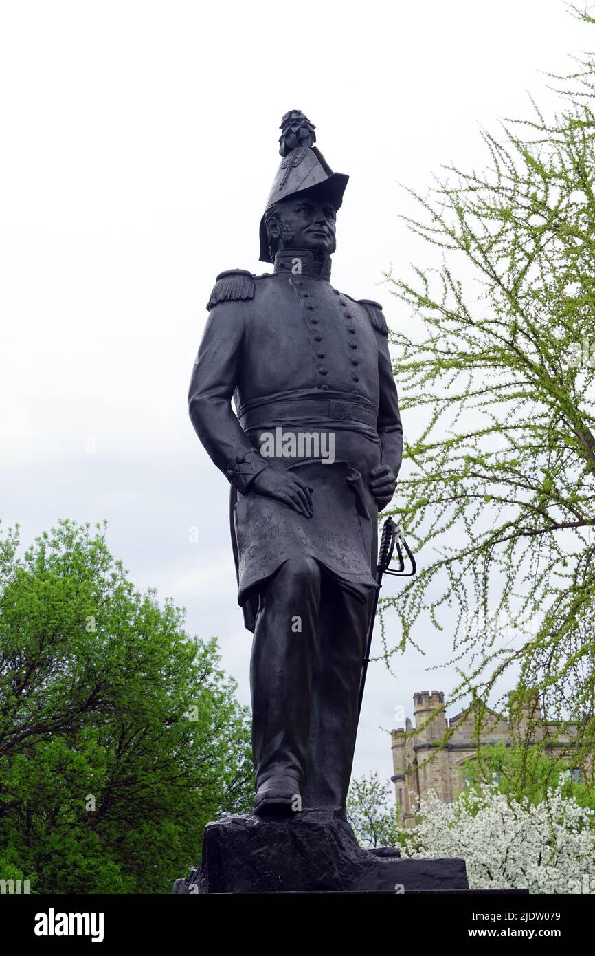 Joseph-Émile Brunet's statue of Lieutenant-Colonel John By in Major's ...