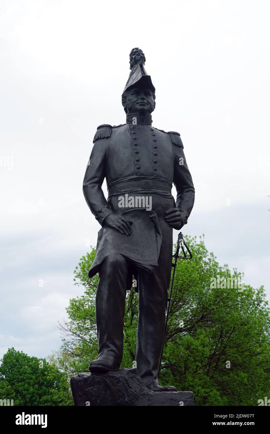 Joseph-Émile Brunet's statue of Lieutenant-Colonel John By in Major's ...
