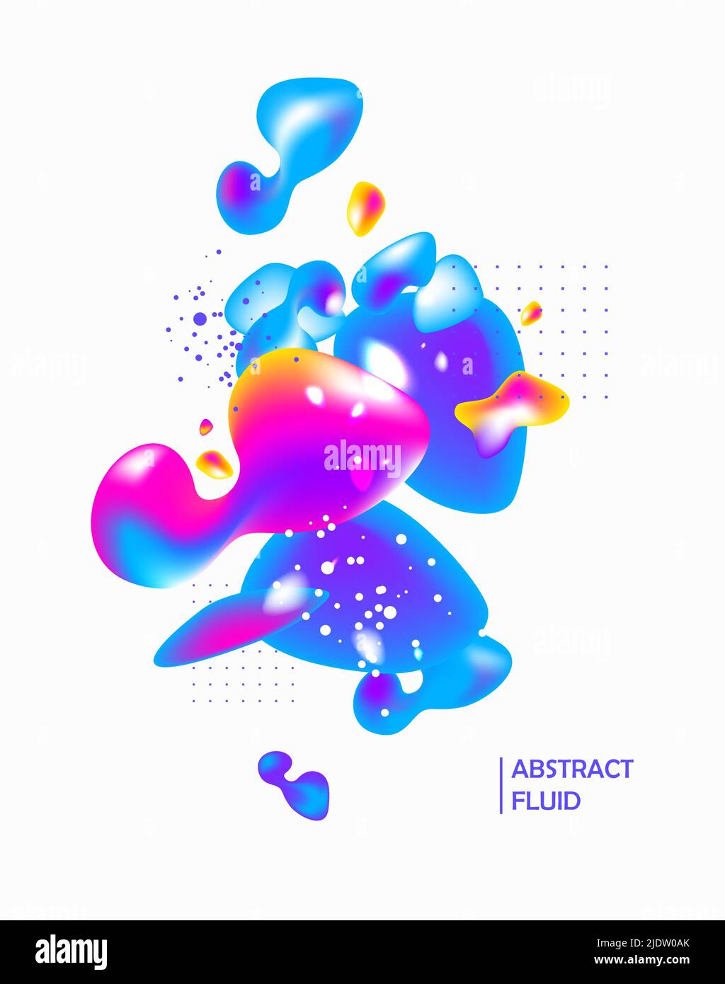 Colorful liquid design Stock Vector Image & Art - Alamy