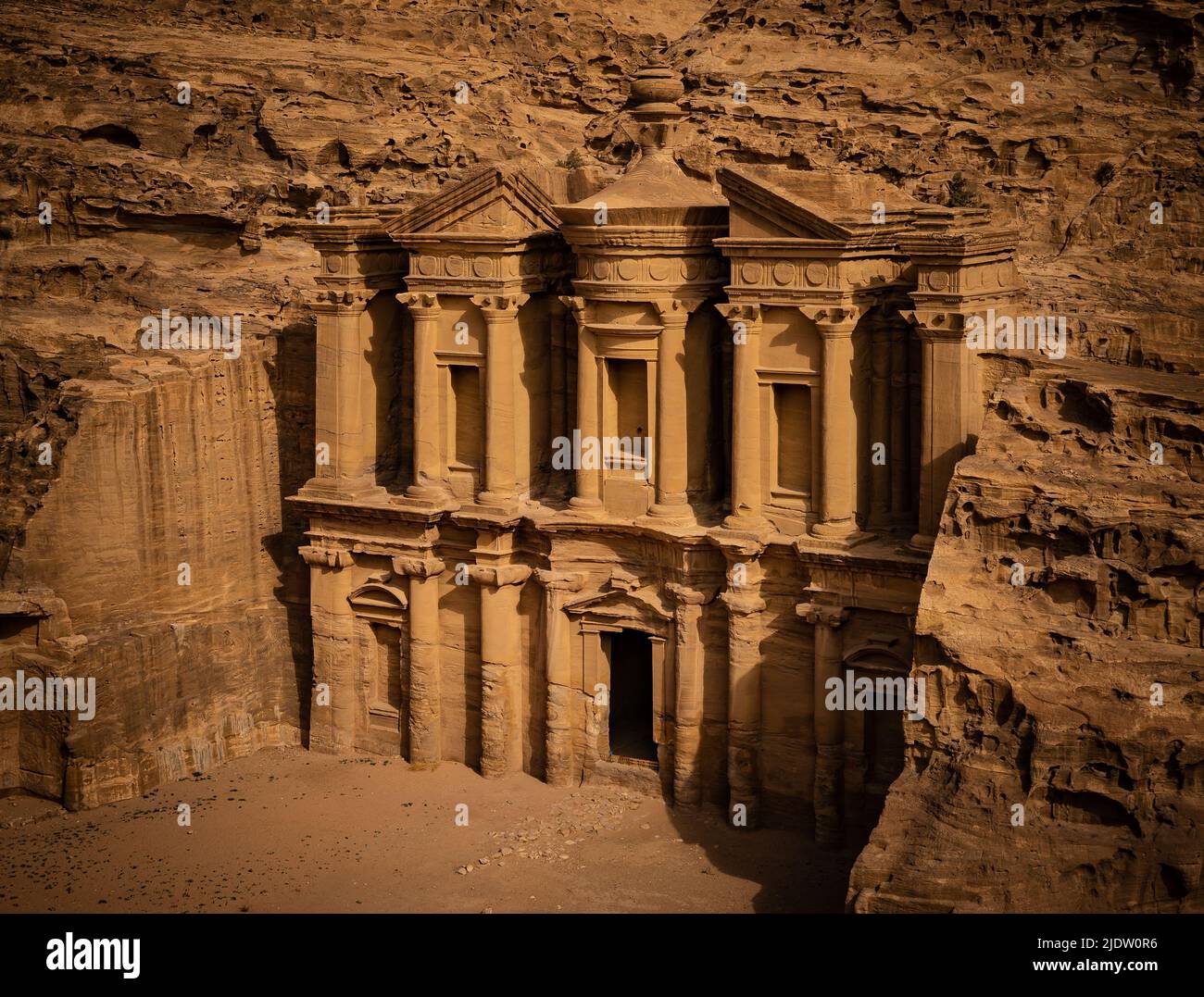 Petra ancient city architecture, Jordan Stock Photo - Alamy