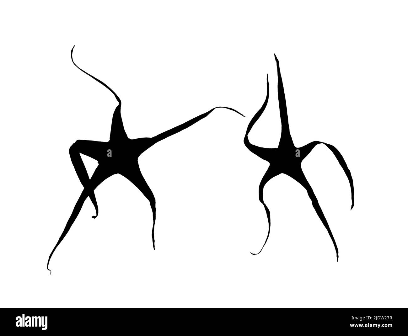 Dance shapes Black and White Stock Photos & Images - Alamy