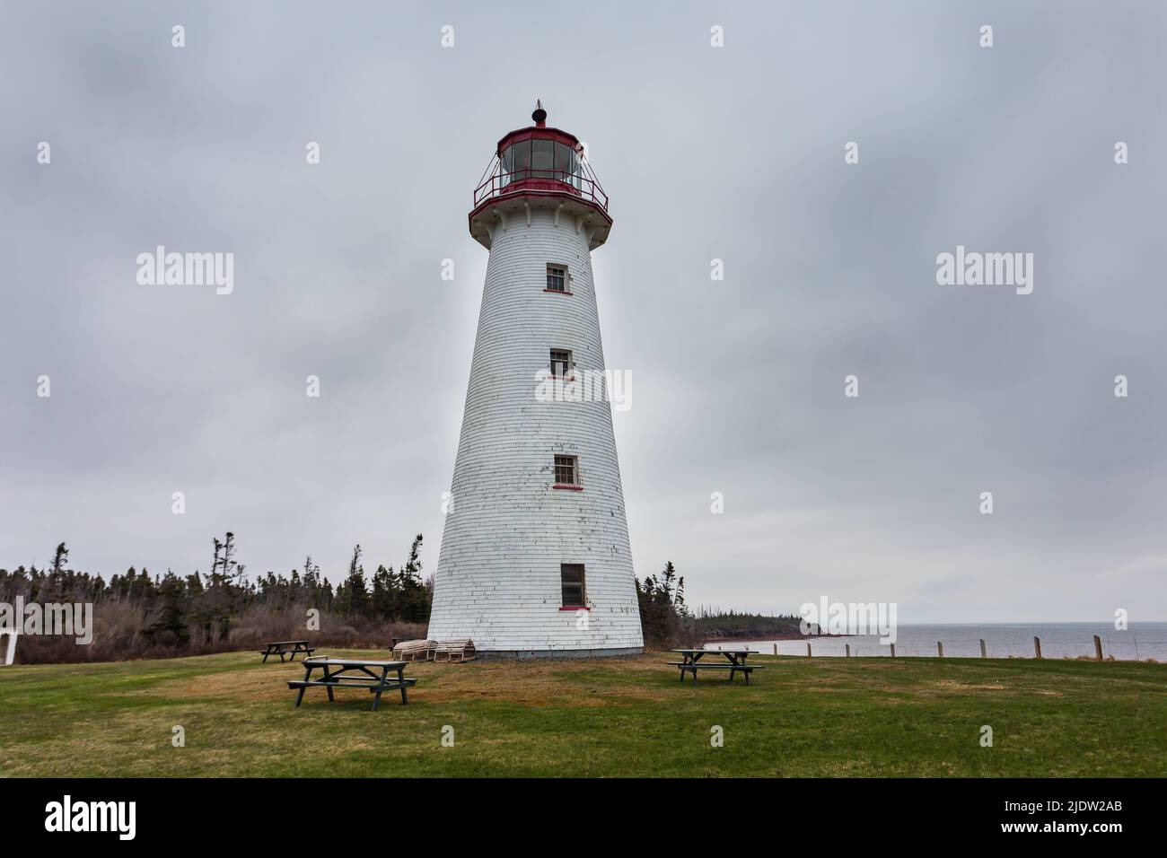 Point Prim Light house, Northumberland Strait, Belfast, Prince Edward ...