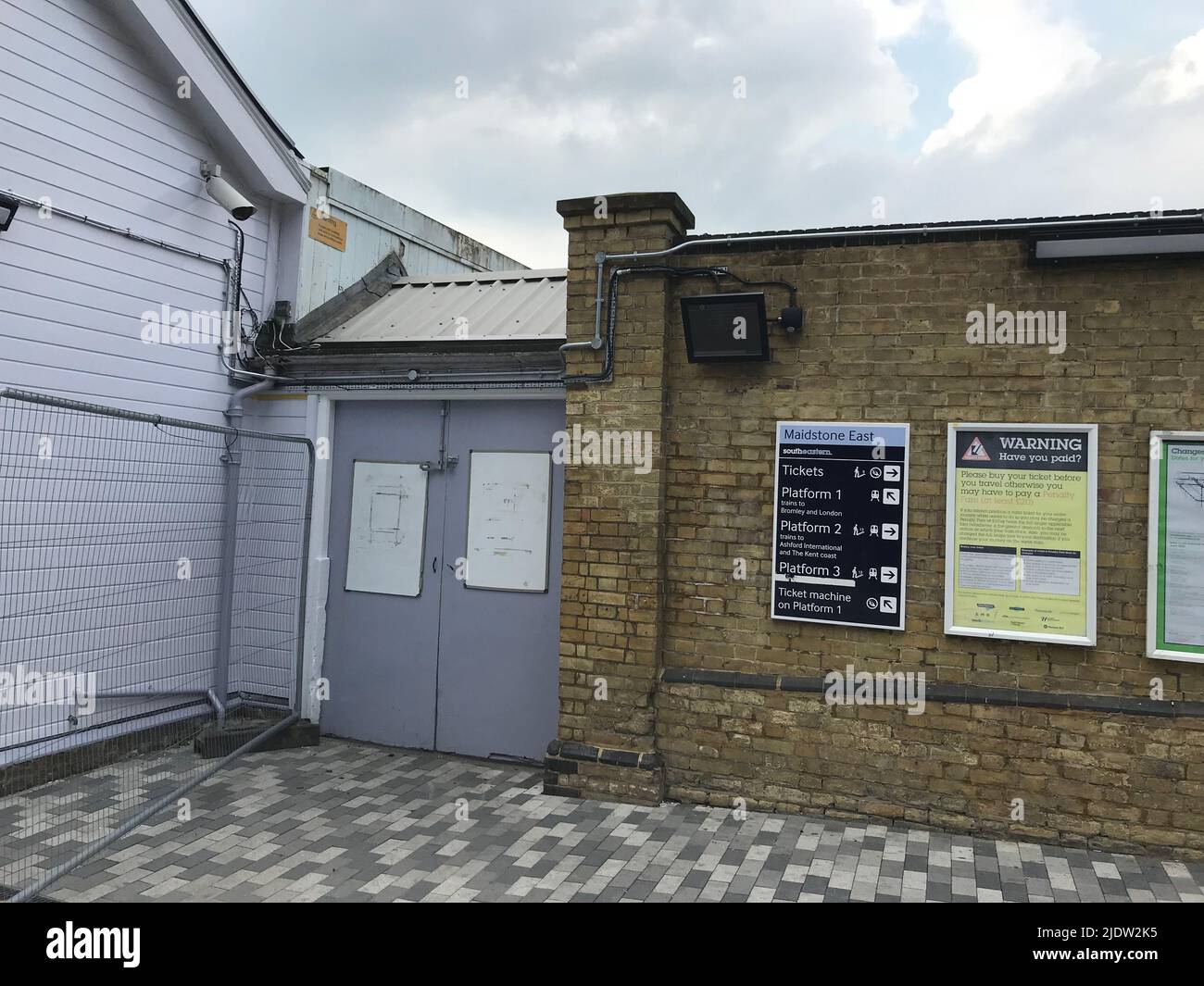 Maidstone Kent South East England UK 23rd June 2022 National Rail rail ...