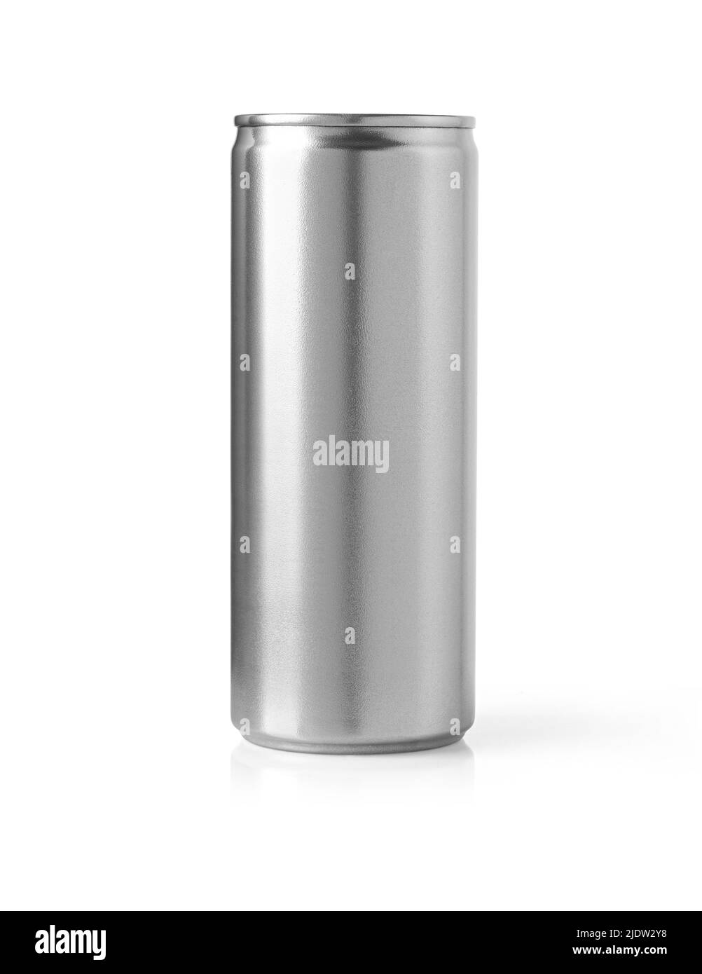 Aluminum can isolated on white background with clipping path Stock ...