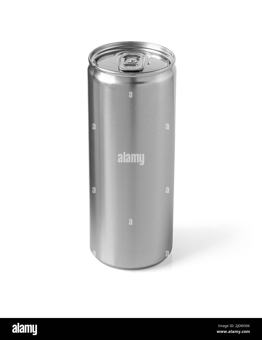 Aluminum can isolated on white background with clipping path Stock ...