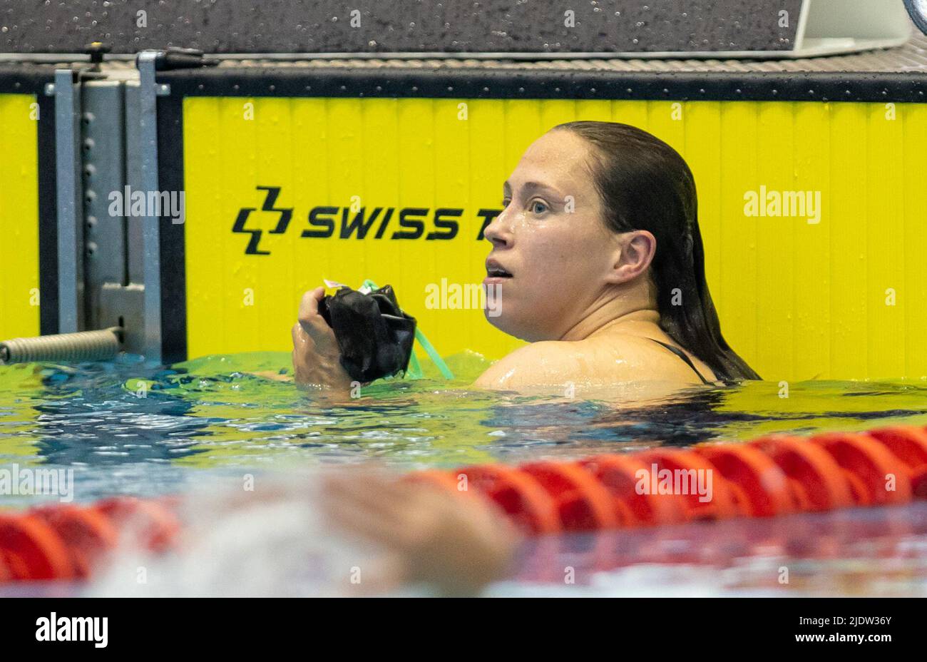 Berlin, Germany. 23rd June, 2022. Swimming: German championship ...