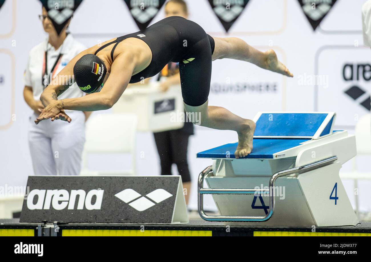 Berlin, Germany. 23rd June, 2022. Swimming: German championship ...