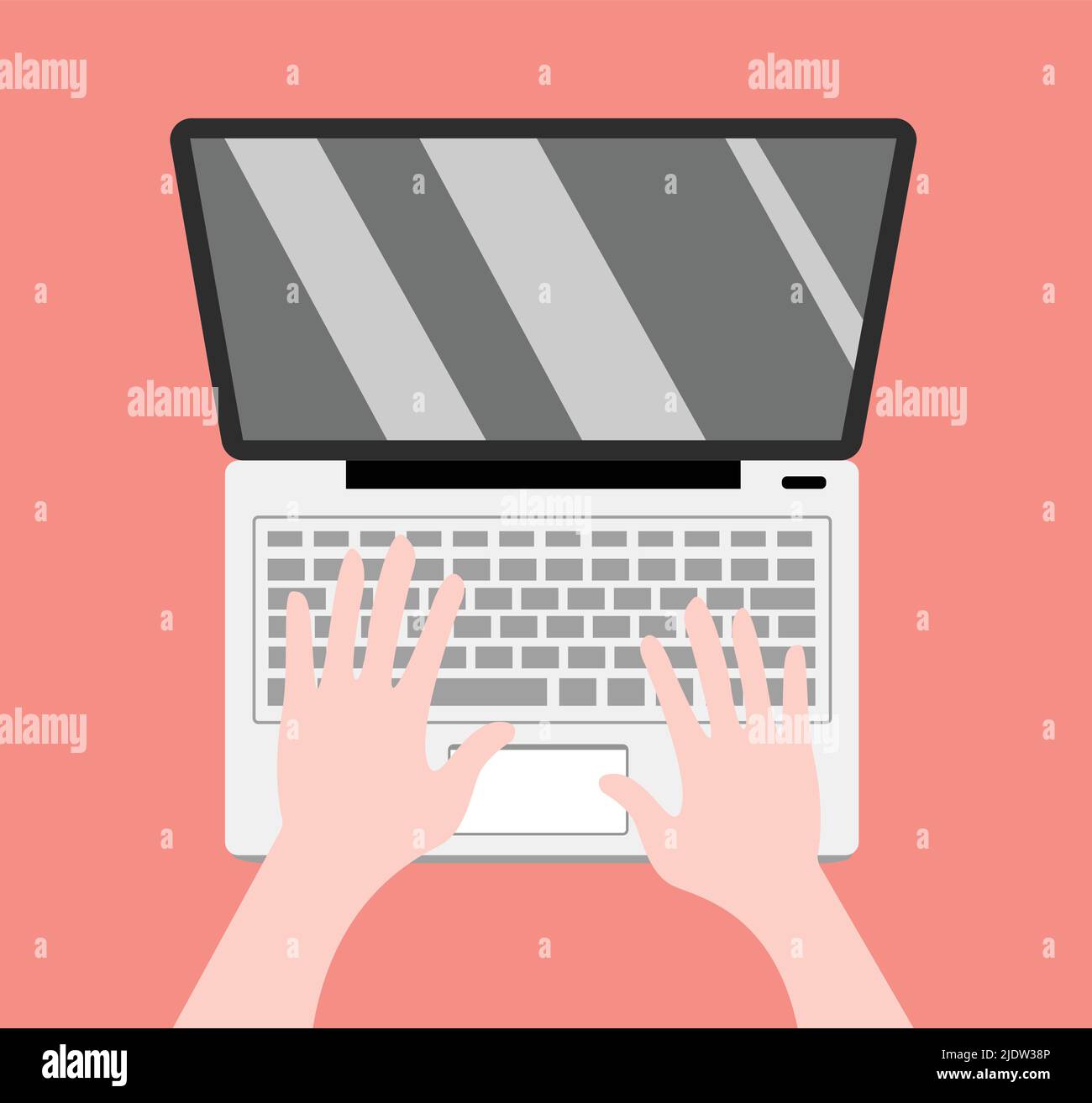 Technology laptop business information Stock Vector Images - Alamy