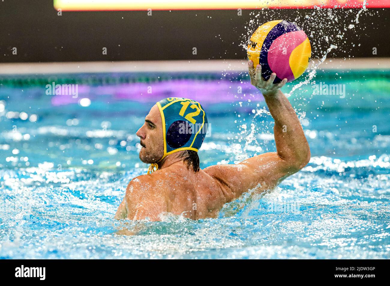 SZEGED, HUNGARY - JUNE 23: Blake Edwards of Australia during the FINA ...