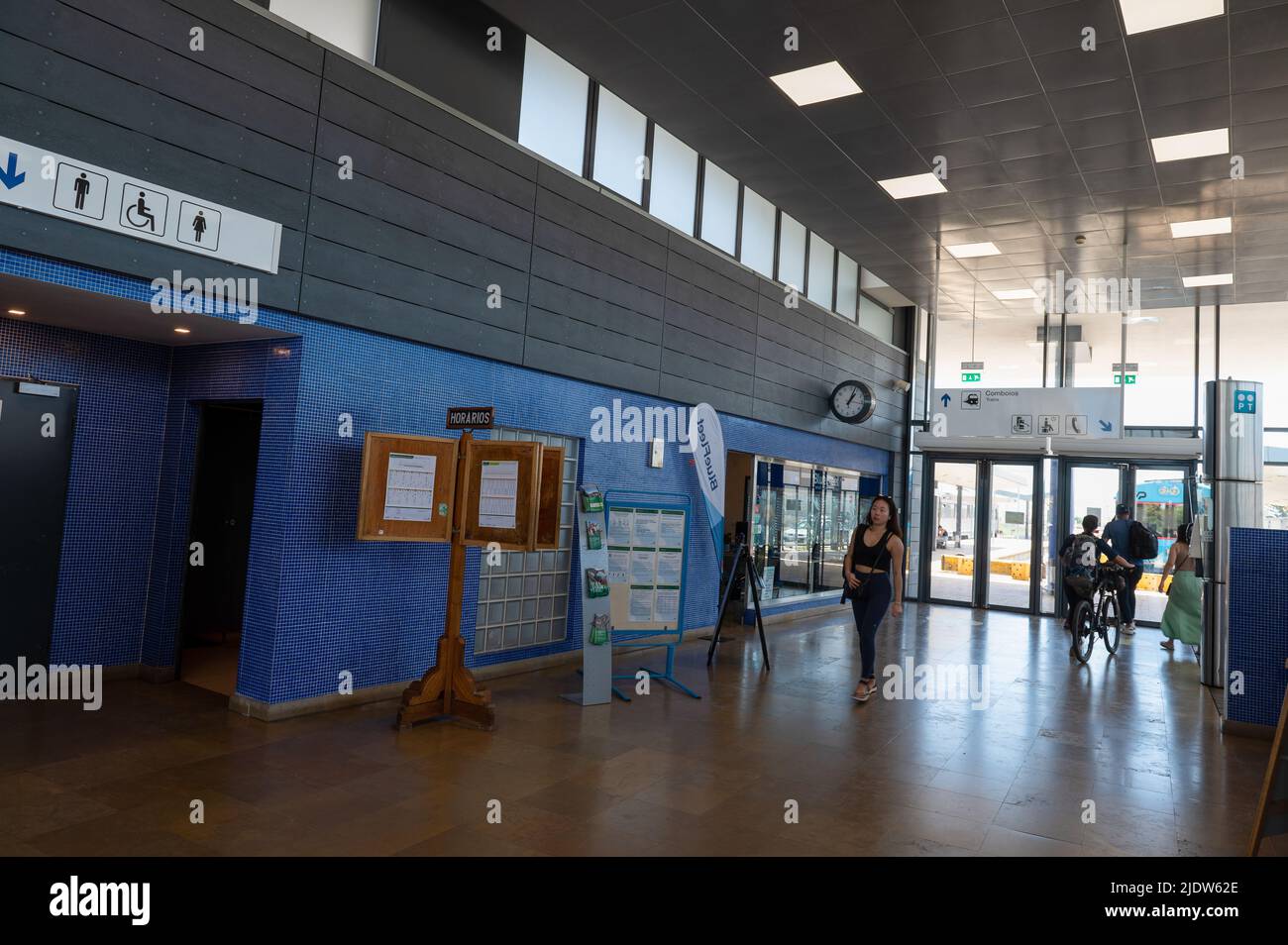 Lagos, Portugal. 2022 May 6 . Train Terminal of the city of Lagos in ...