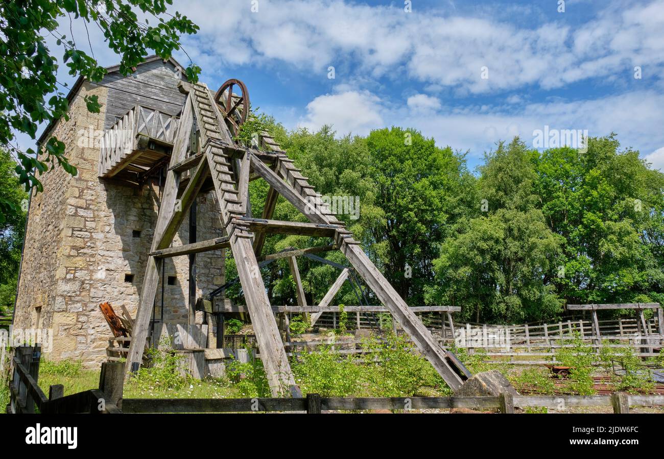 Meadow Shaft Lead Mine Pumping Engine House, Minera Lead Mines Country ...