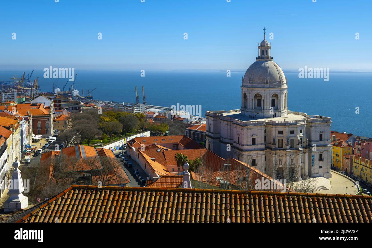 Church of Saint Engrácia (Pantheon) in Lisbon Stock Photo - Alamy