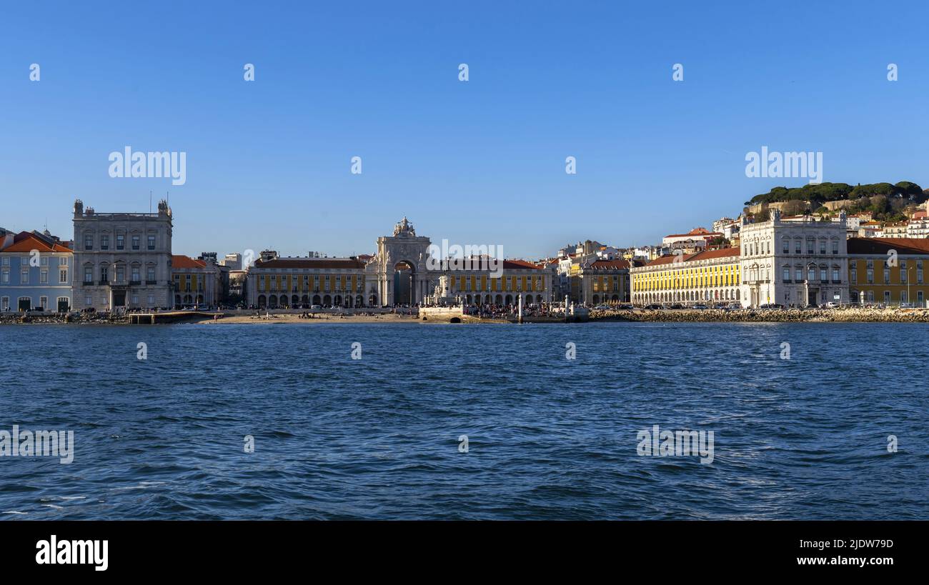Praça do Comércio Square (Commerce Square) in Lisbon Stock Photo - Alamy