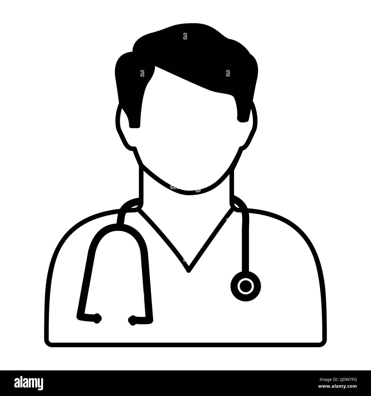 Doctor Icon Black And White