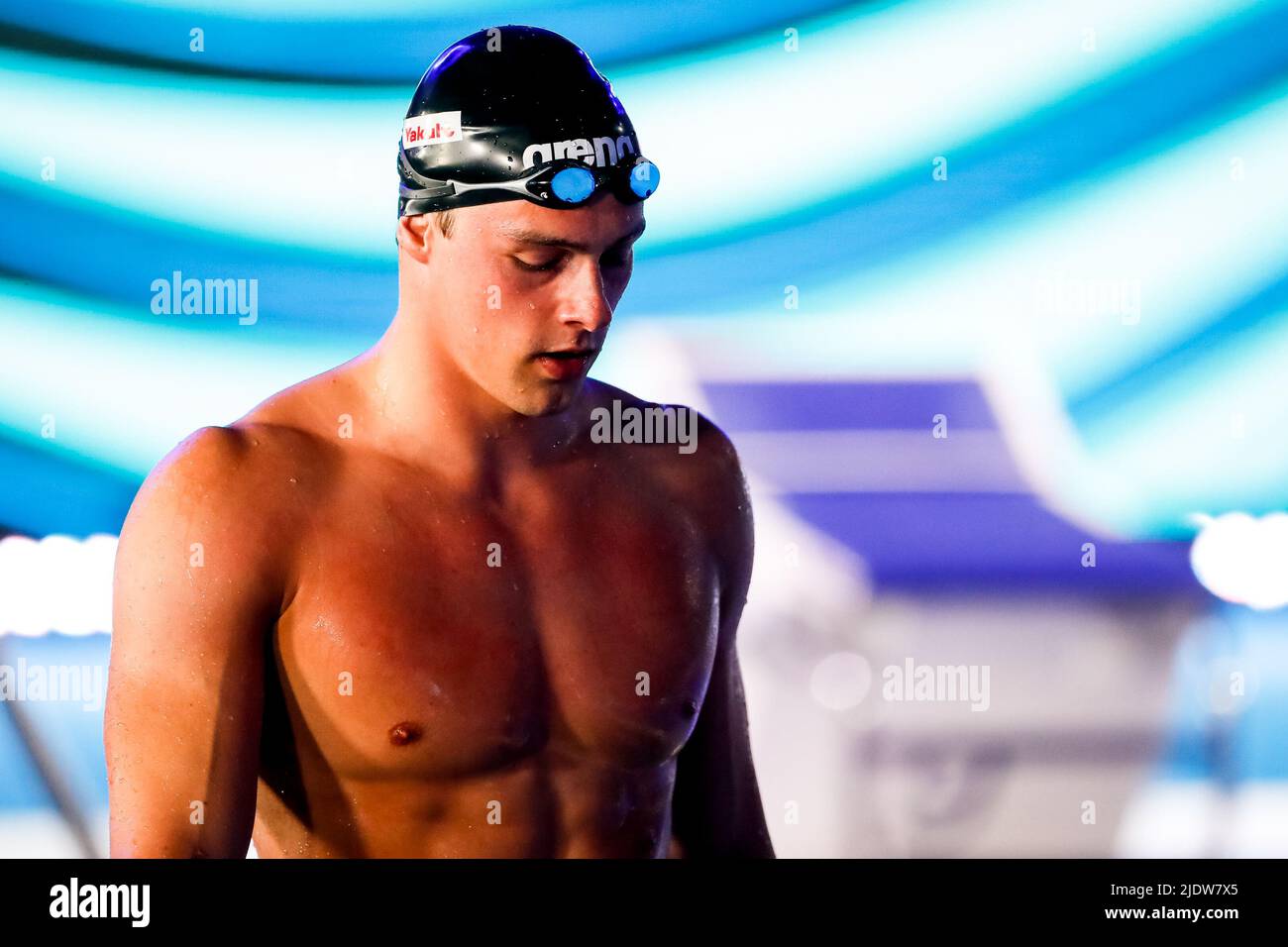 BUDAPEST, HUNGARY - JUNE 23: Jesse Puts of the Netherlands after ...