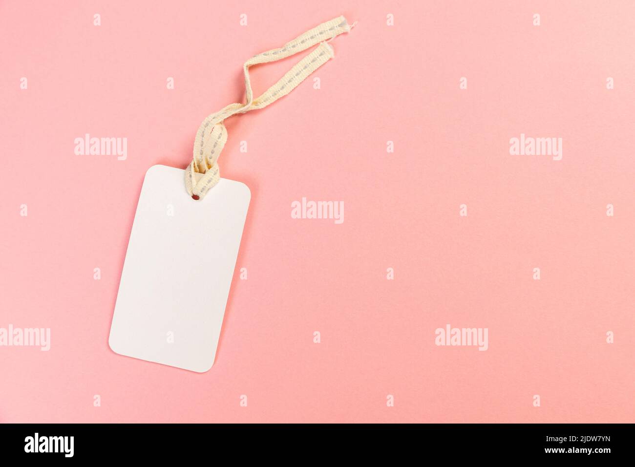 The label blank white tag so look and beautiful design Stock Photo - Alamy