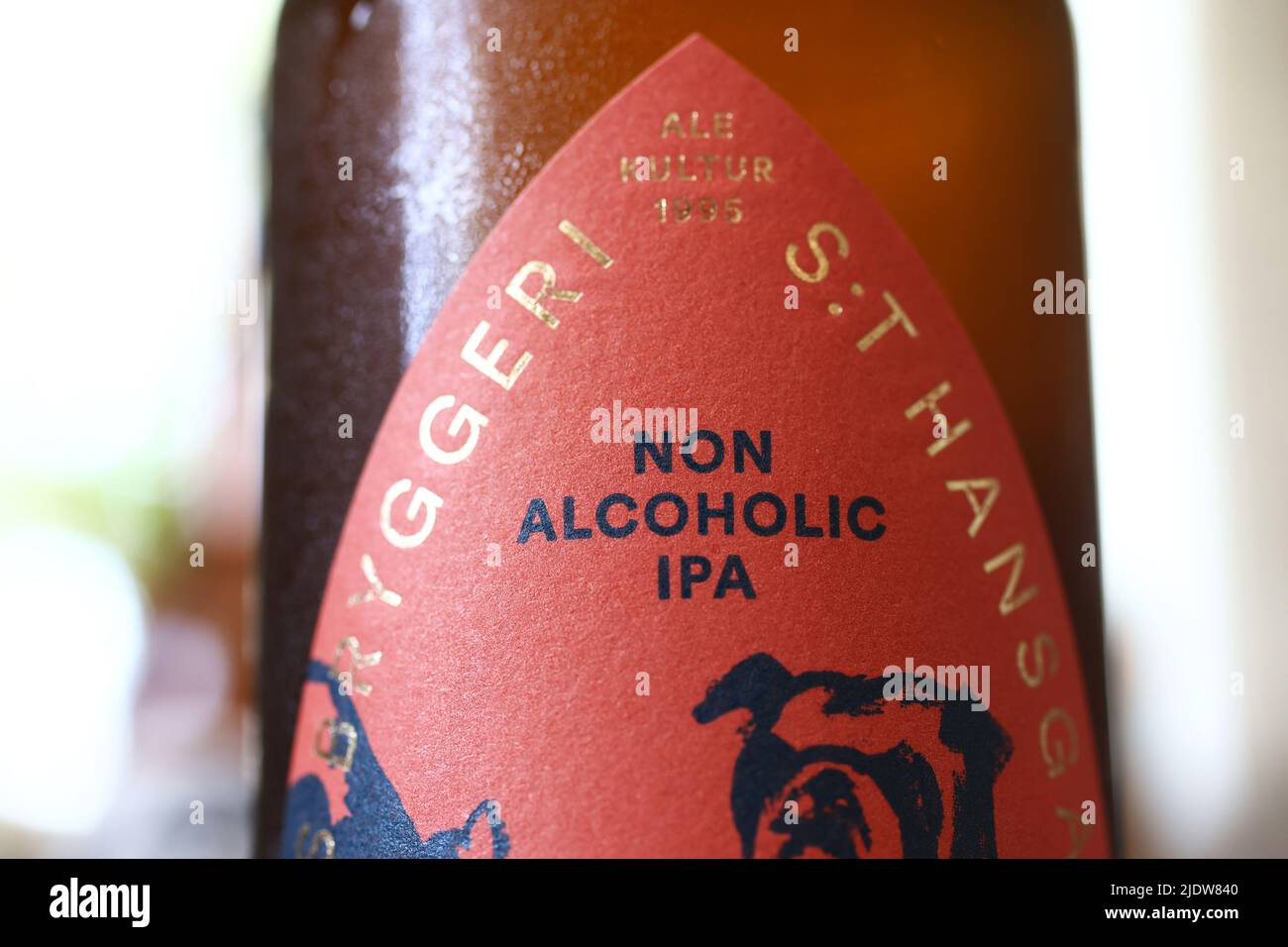 Easy rider Bulldog, non alcoholic IPA, from Gotlands brewery (In ...