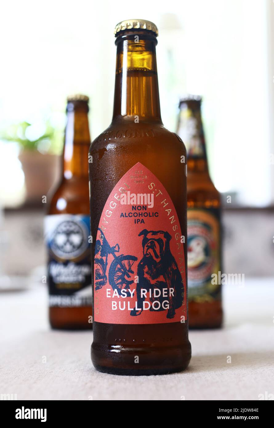 Easy rider Bulldog, non alcoholic IPA, from Gotlands brewery (In ...
