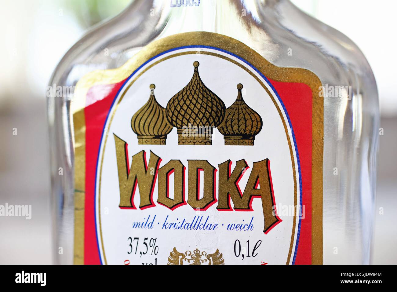 Vodka bottle from Heiko Blume GmbH & Co. KG Stock Photo - Alamy