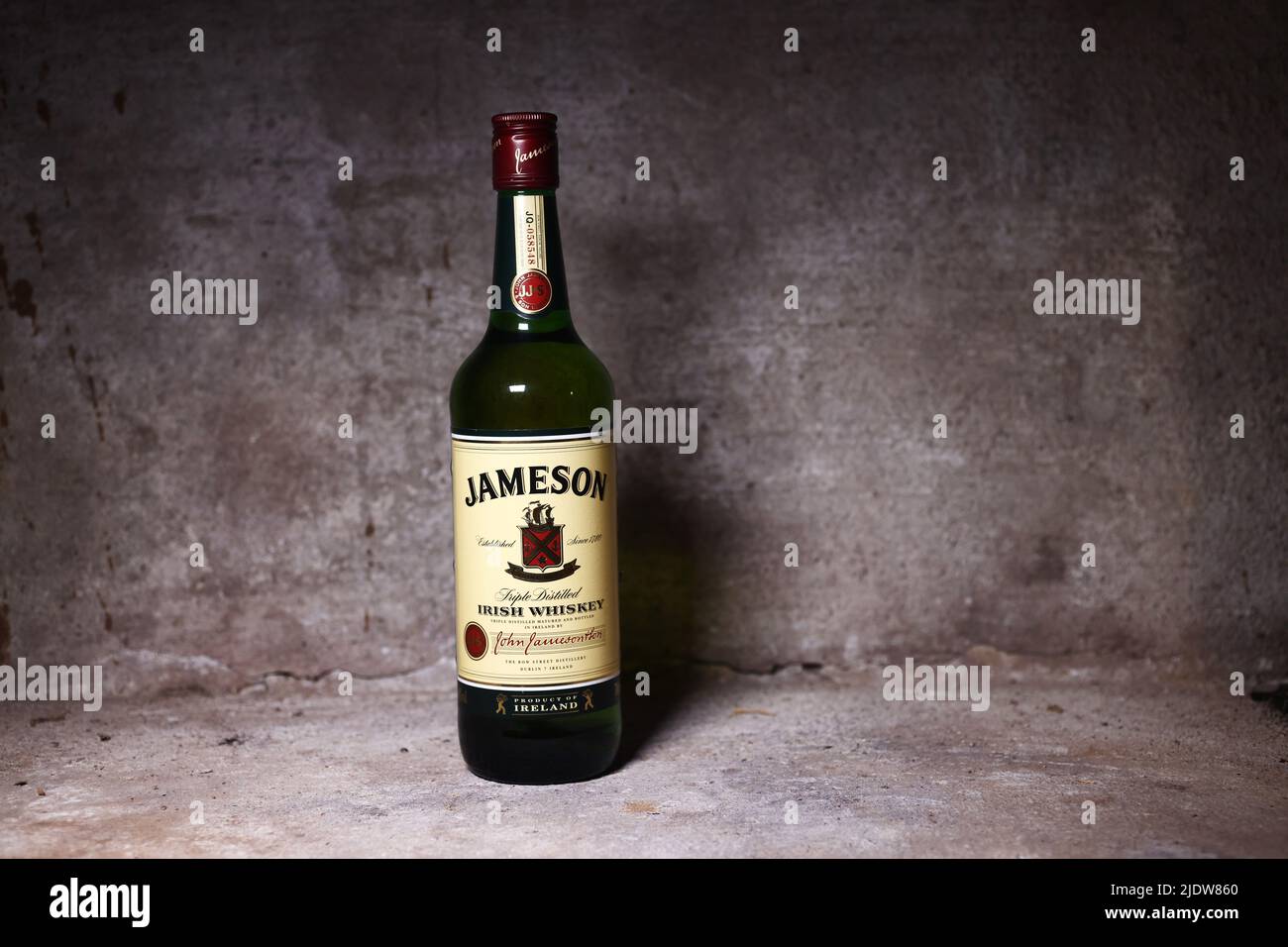 Jameson, Irish whiskey, from the Irish Distillers Stock Photo - Alamy